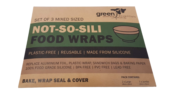 Lunch Box- Food Wraps- NOT SO SILIWRAPS – PACK OF 3 – Handmade Naturals ...